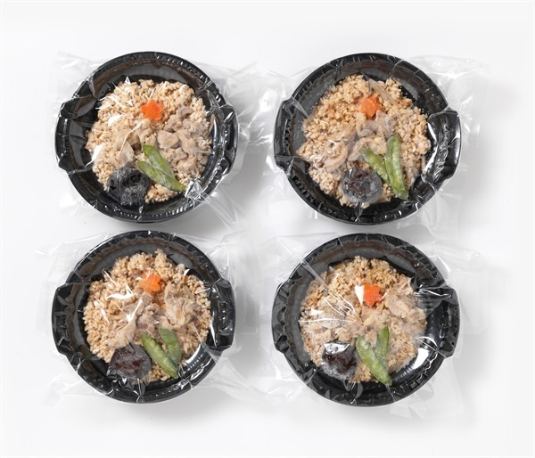 レンジで簡単！大山どりの五目釜めし4食セット｜TSKオンラインショップ